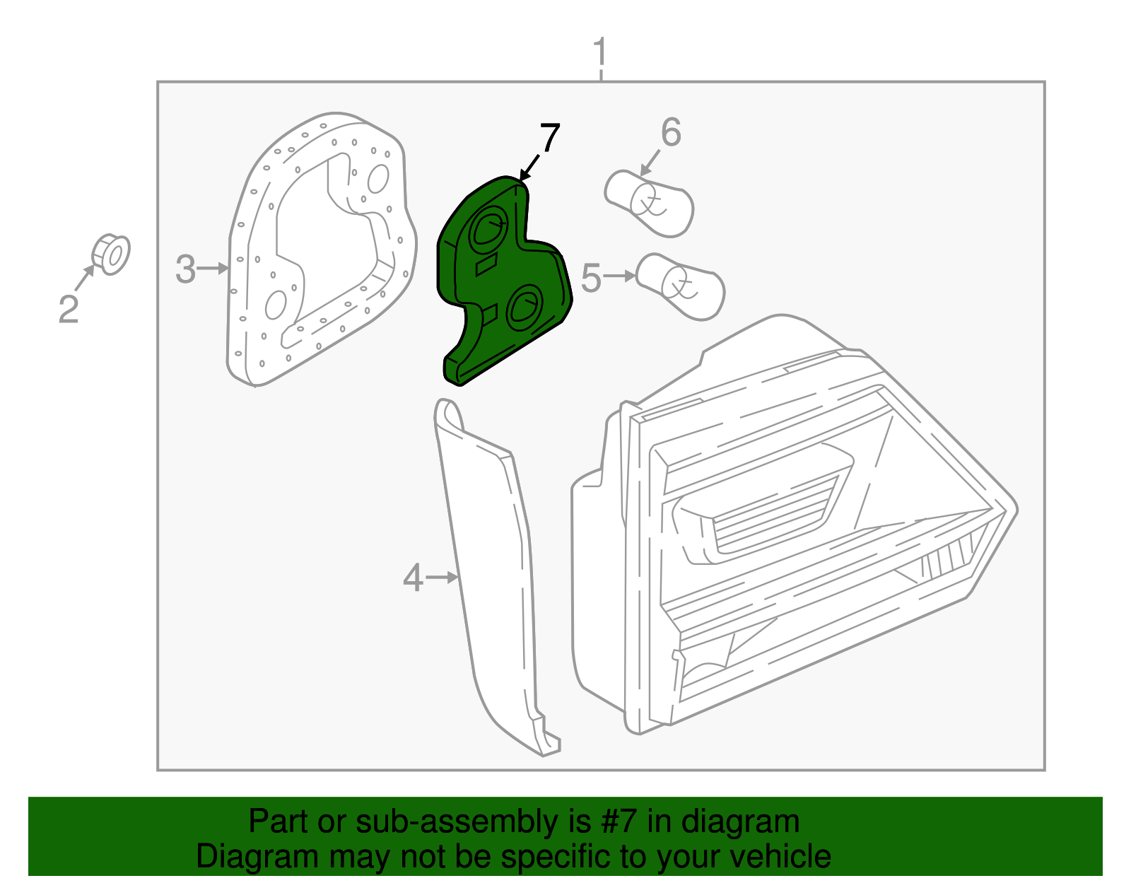 2018-2020 Volkswagen Atlas Socket Panel 3CN-945-259-A | VW Direct Auto ...