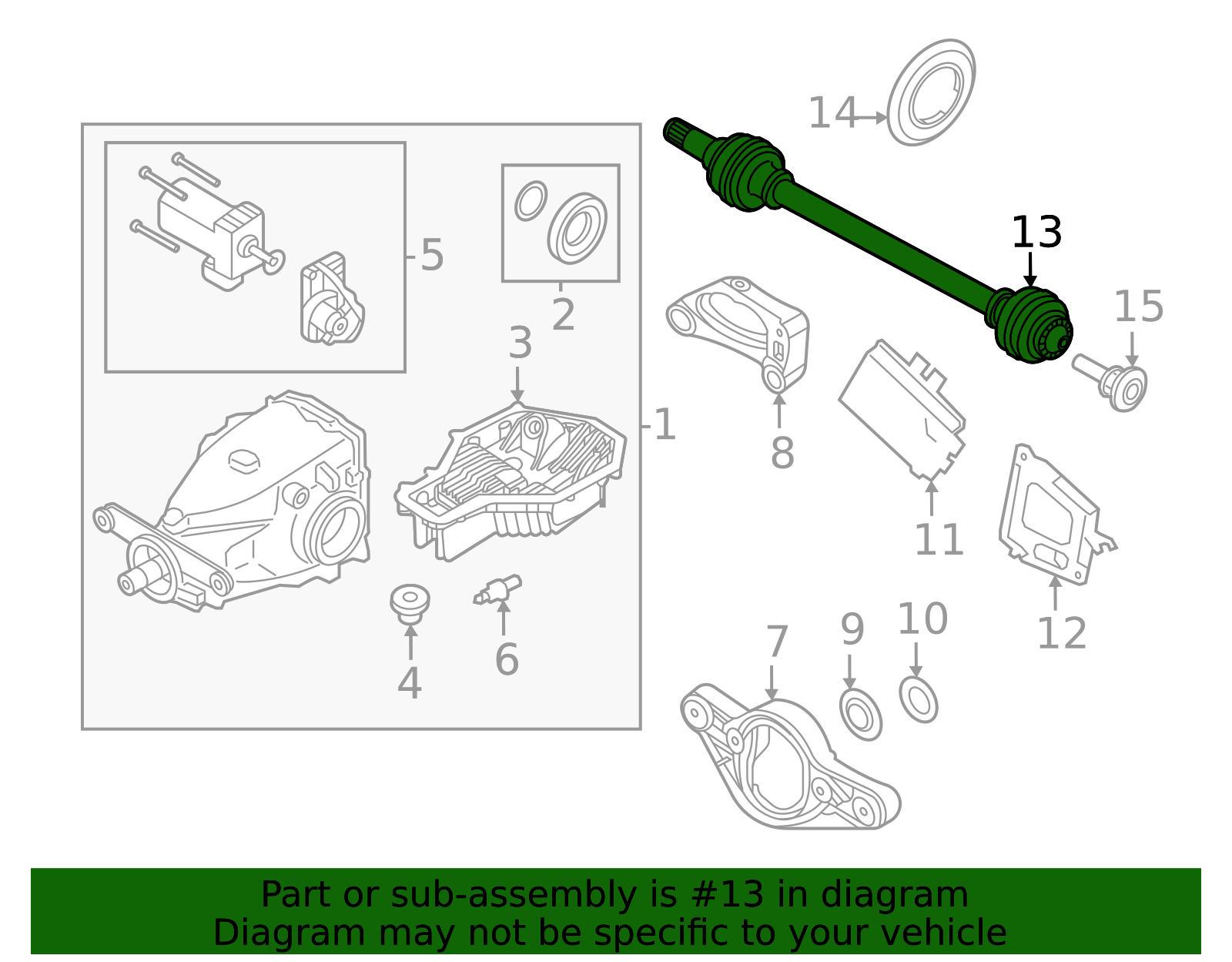 33-20-7-887-200 - 2021-2024 BMW - Axle Assembly | BMWPartsHub