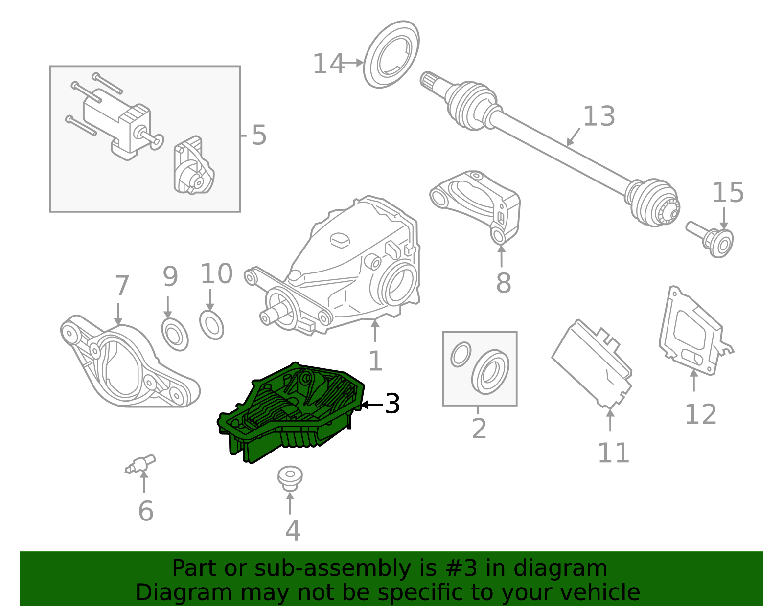 33117856932 - 2018-2025 BMW Axle Cover (33-11-7-856-932) | BMW of South ...