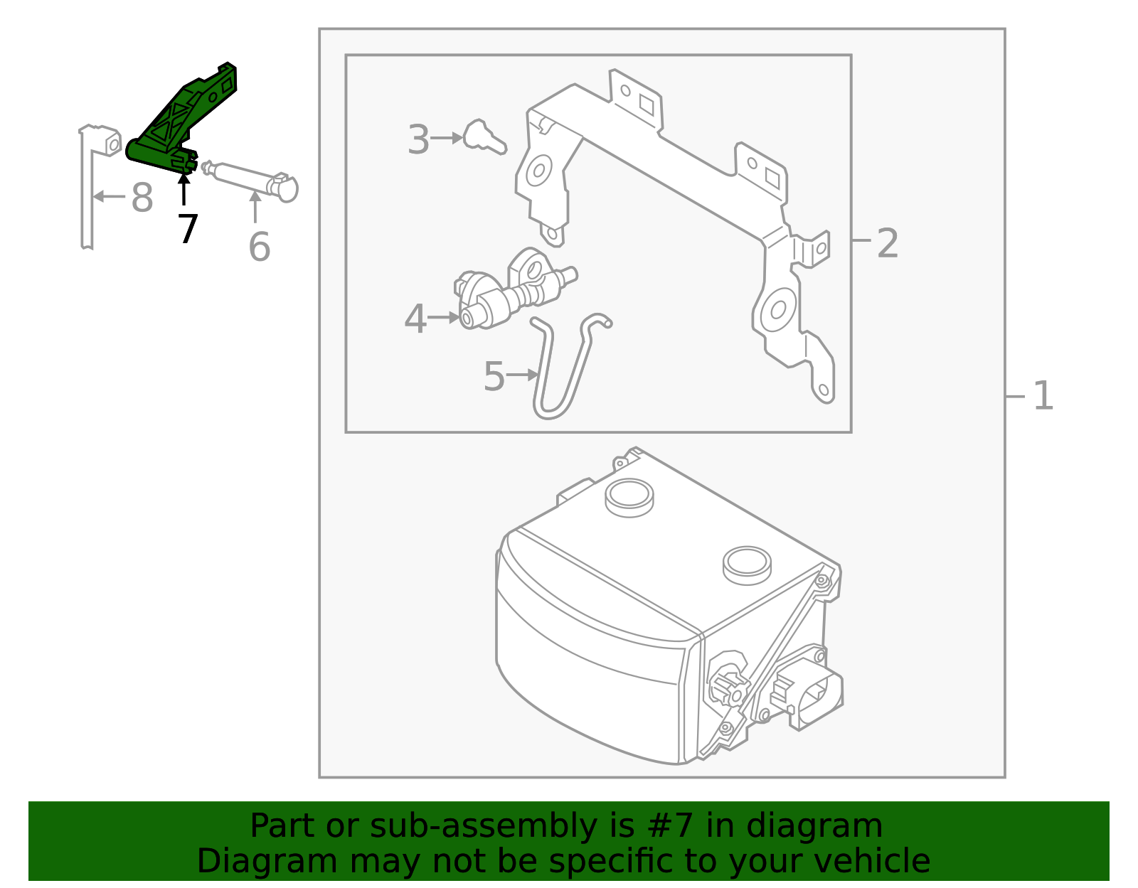 2019-2025 Audi Bracket 4N0-955-195 | OEM Parts Online