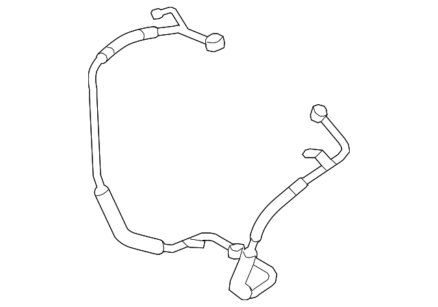 11427599233 - 2008-2013 BMW Oil Outlet Tube (11-42-7-599-233) | BMW of ...