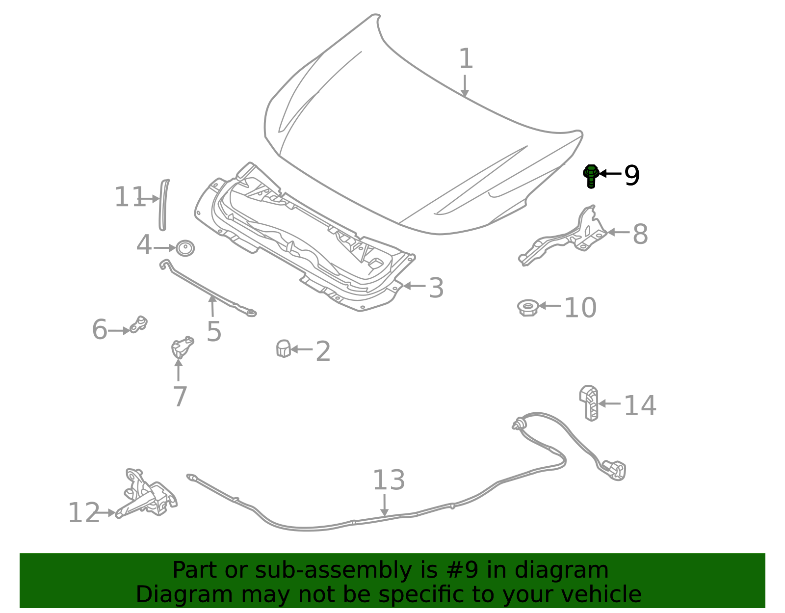 01121-A8021 - Hinge Bolt 2020-2025 Nissan | Official Nissan Parts Store