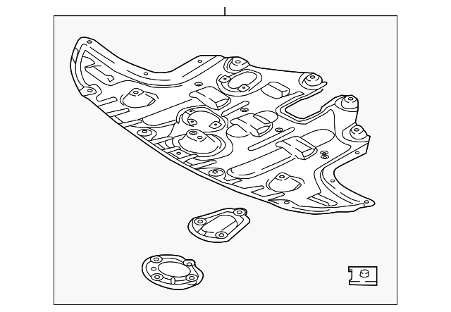29110-D9700 - Under Cover 2017-2019 Kia Sportage | Kia.Parts Store