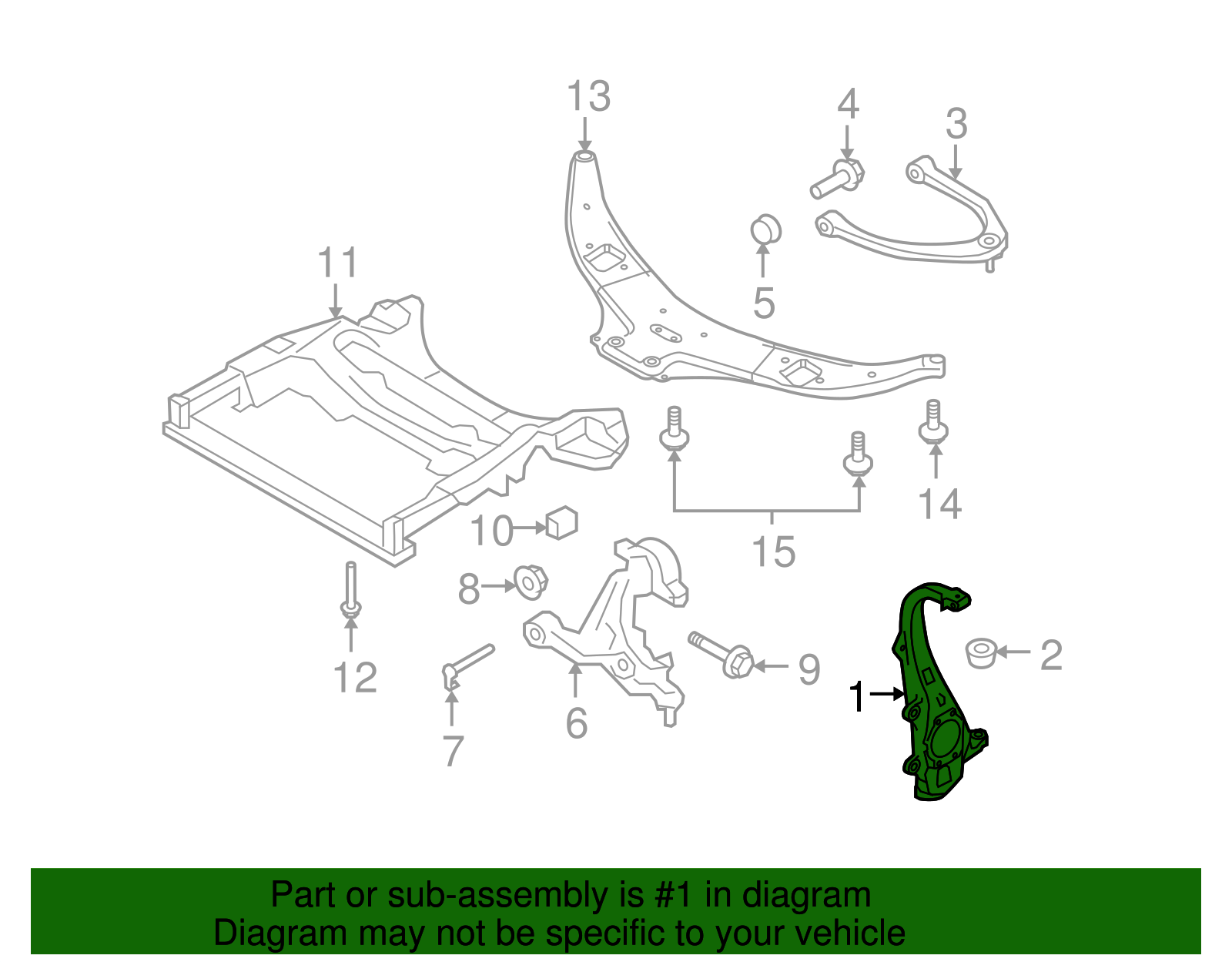 40014-1CA0A - Knuckle 2009-2017 Infiniti | Infiniti of Orland Park
