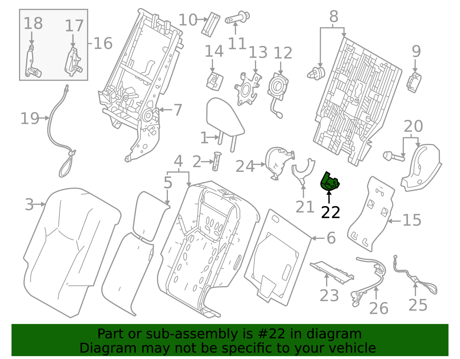 72552-0E100 - 2023-2024 Lexus - Pivot Cover | My L Parts