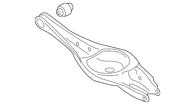 2015-2023 Audi Lower Control Arm 5Q0-505-311-J | Genuine Audi Parts