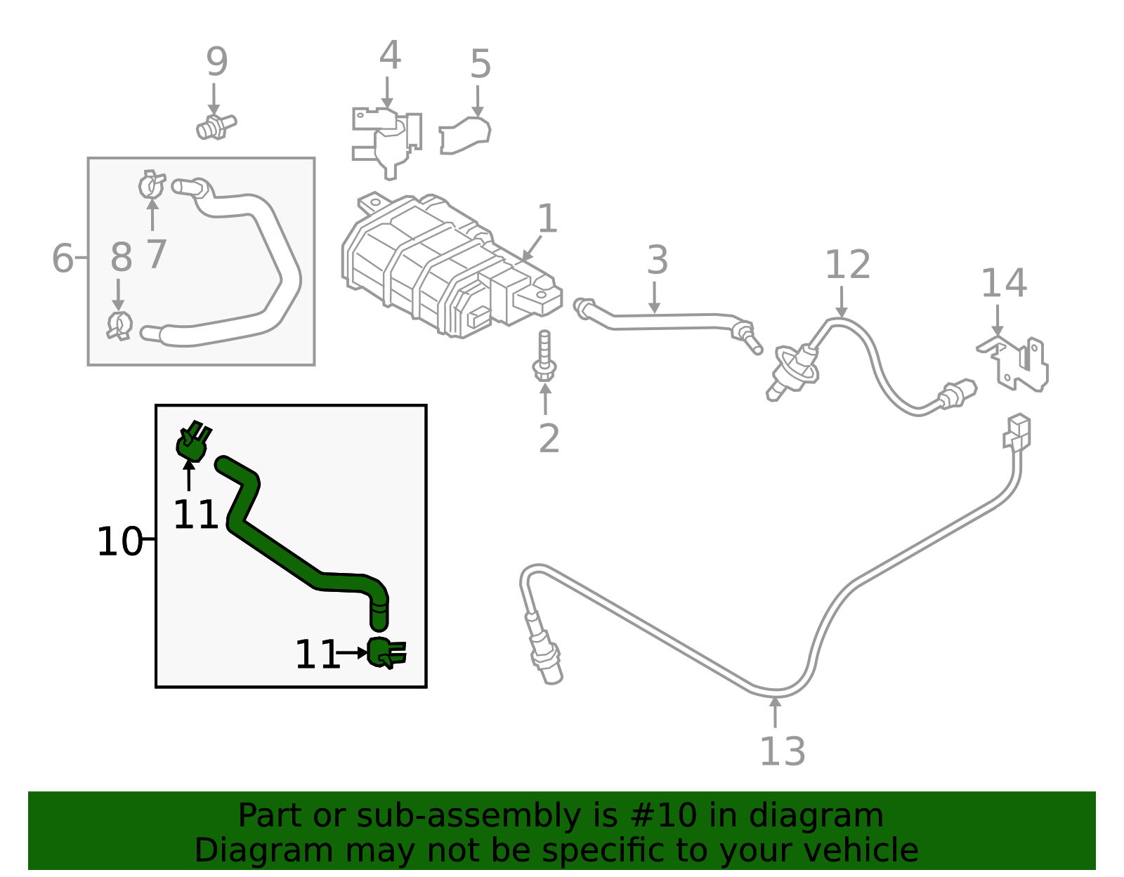 2016-2020 Kia Optima Breather Tube 26710-2GTA0 | TascaParts.com