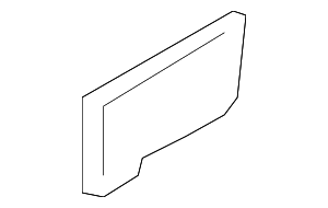 2005-2024 Nissan Frontier Air Guide 76804-EA800 | TascaParts.com