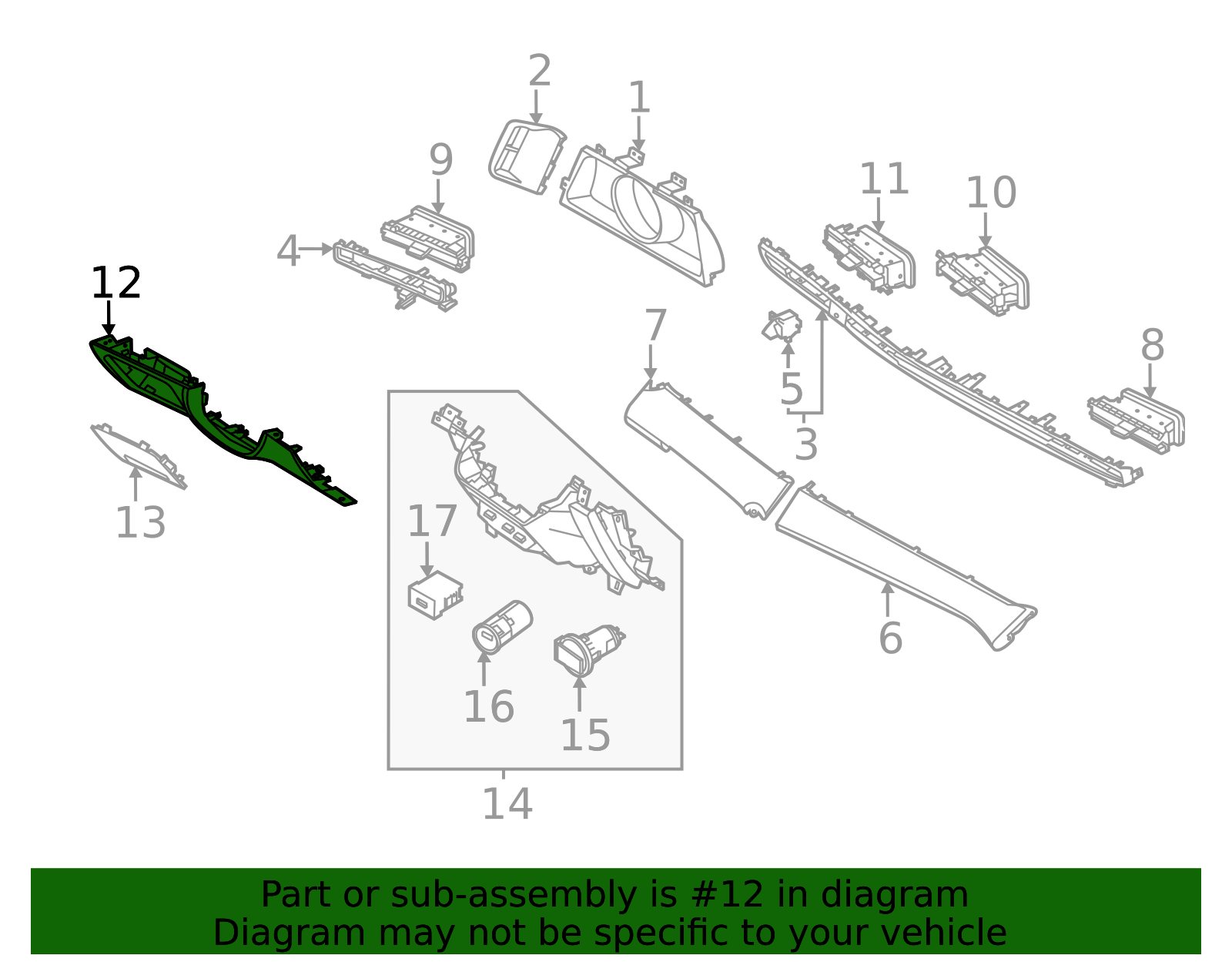 2021-2025 Hyundai Lower Crash Pad 84750-AA010-YFR | MotorMotor