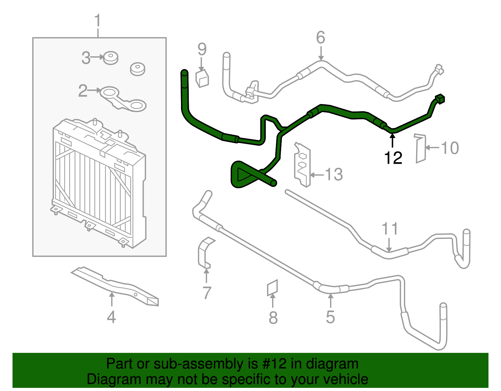 17-22-7-589-506 - Outlet Pipe - 2009-2010 BMW | Buy BMW Parts Now