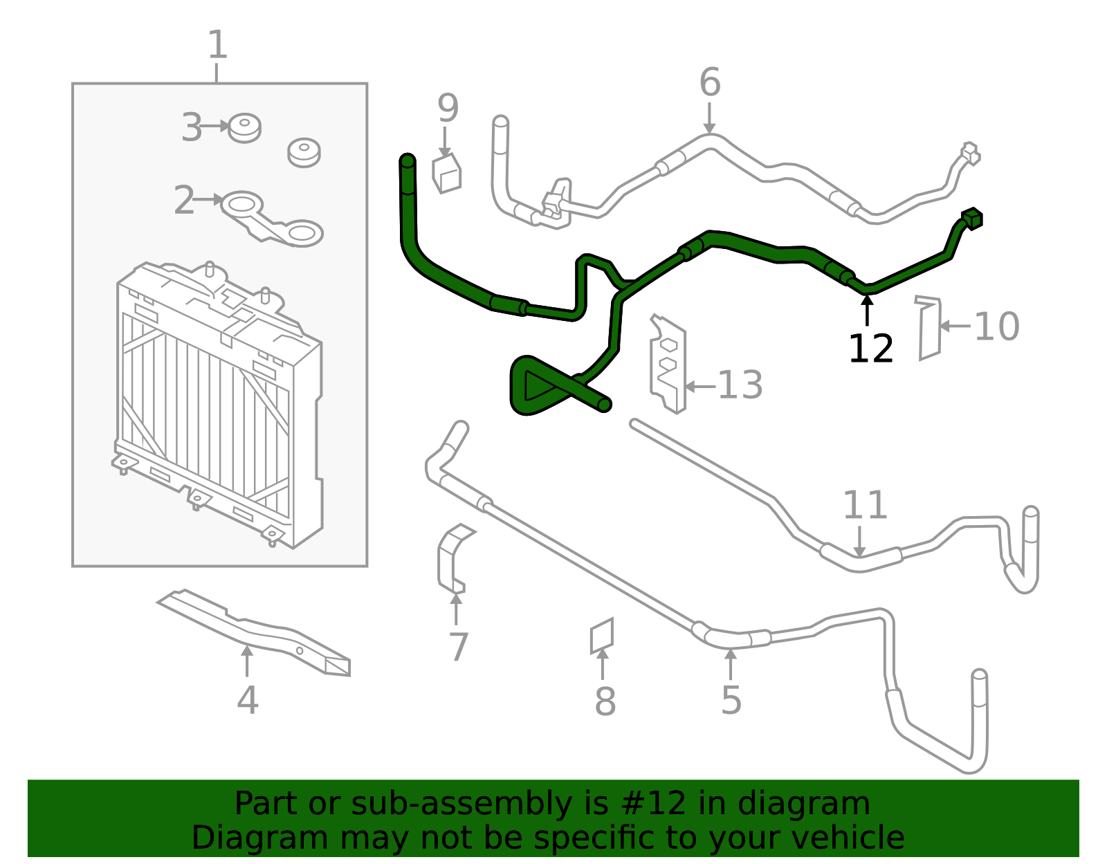 17-22-7-589-506 - Outlet Pipe - 2009-2010 BMW | Buy BMW Parts Now