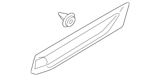 80872W020P - Lower Molding 2024 Mitsubishi Outlander | Mitsubishi ...