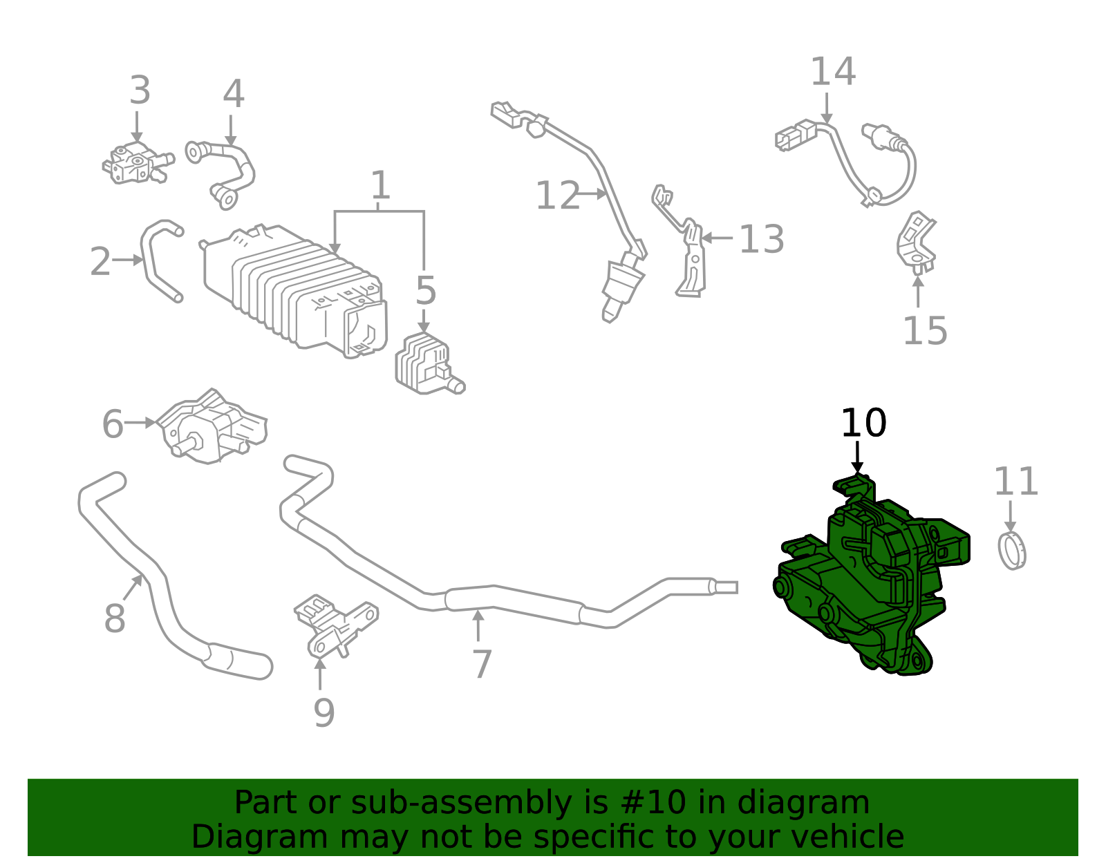 12211-25011 - Engine Crankcase Vent Valve 2018-2024 Toyota | Bam ...