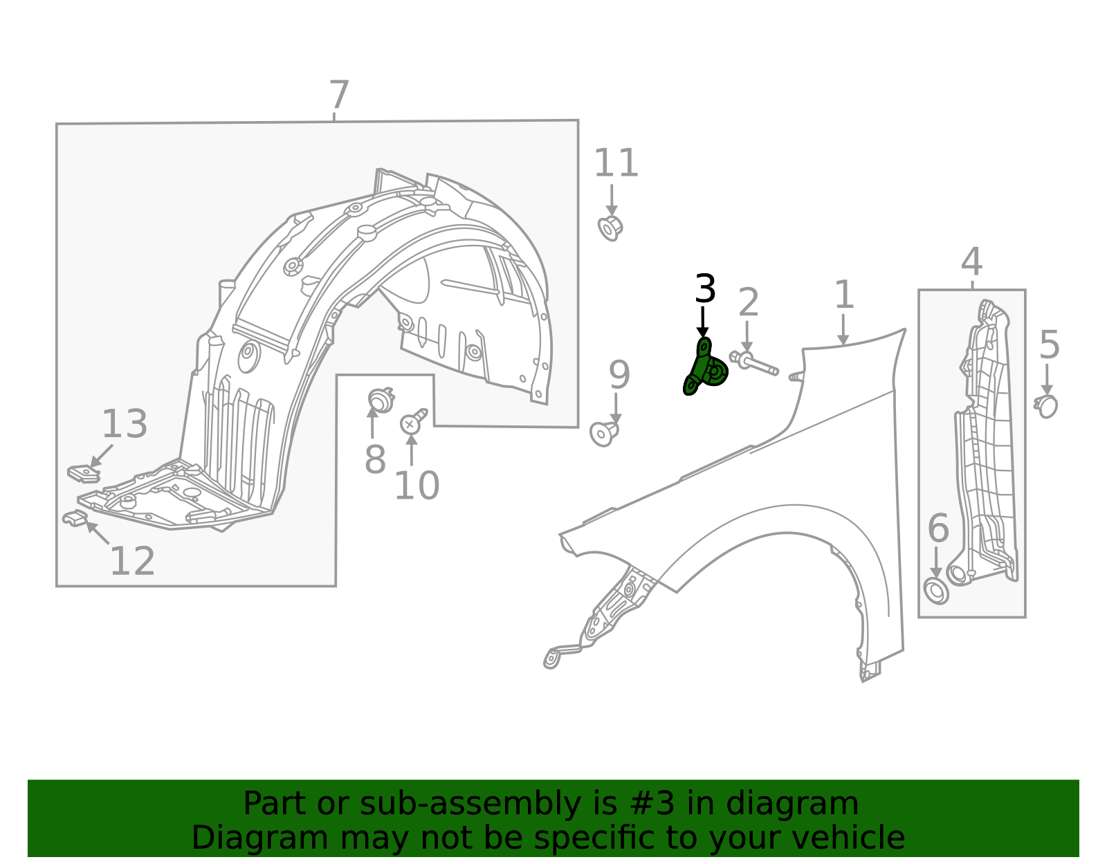 OEM 2022-2025 Honda Civic Upper Bracket 60266-T20-A00ZZ | Honda ...