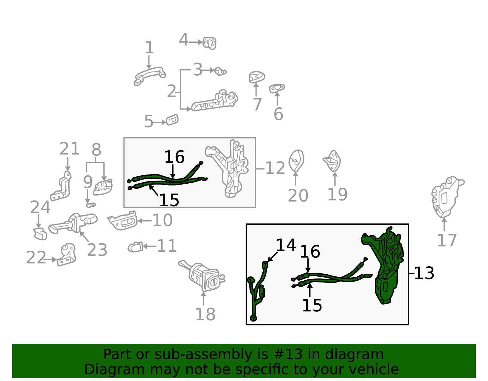 Door Latch - Secure OEM Closure Every Time 69320-50030 | AutoNation Parts