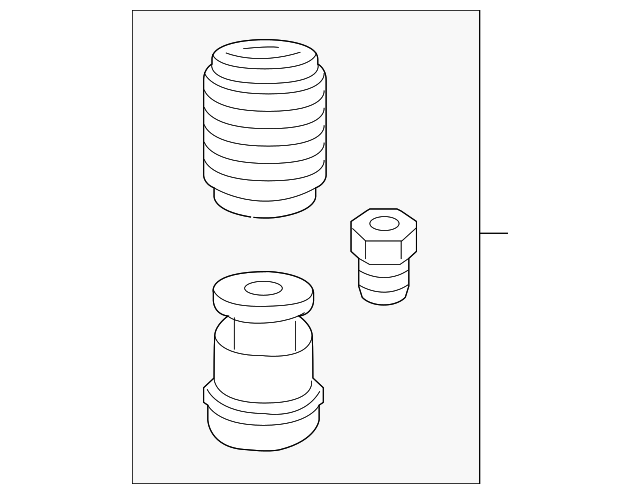 2016-2025 Volvo Air Spring - Driver's Side (LH) 32246194 | GetOEMParts.com