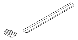 FL3Z-16A454-A - Running Board End Cap - 2015-2025 Ford | Lasco Auto Parts