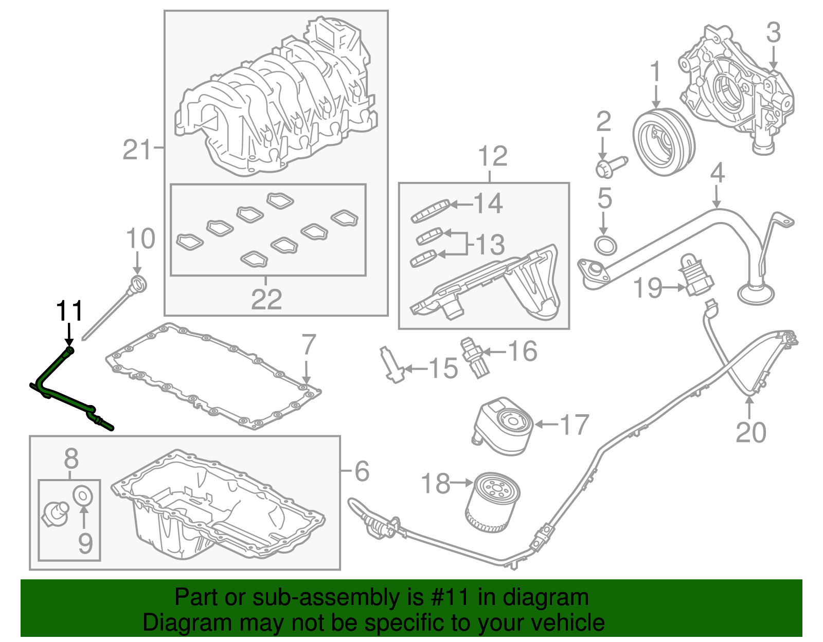2017-2022 Ford Tube Assembly HC3Z-6754-A | Miracle Ford Parts