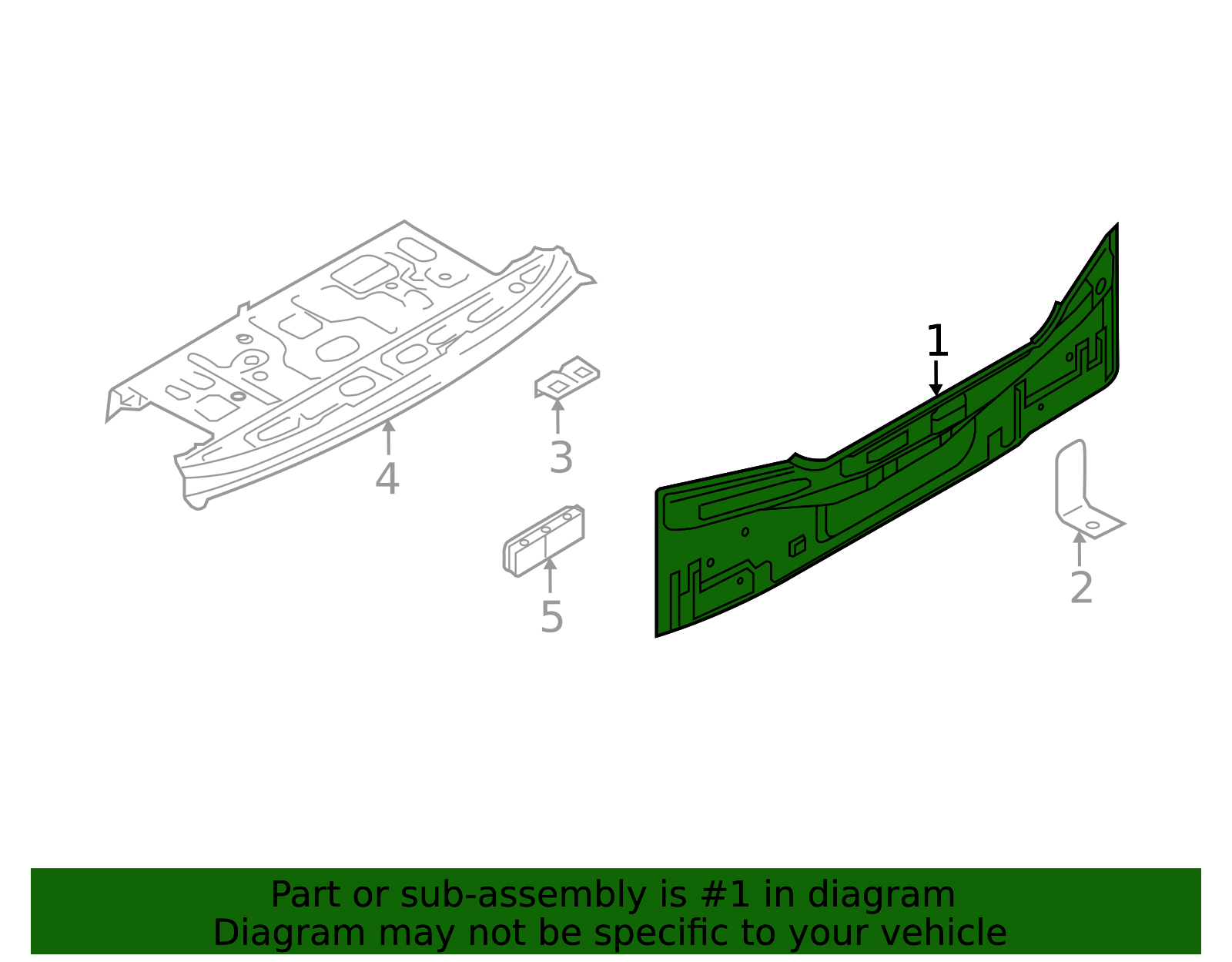 G9110-5EEMA - Rear Body Panel Official Nissan Parts Store