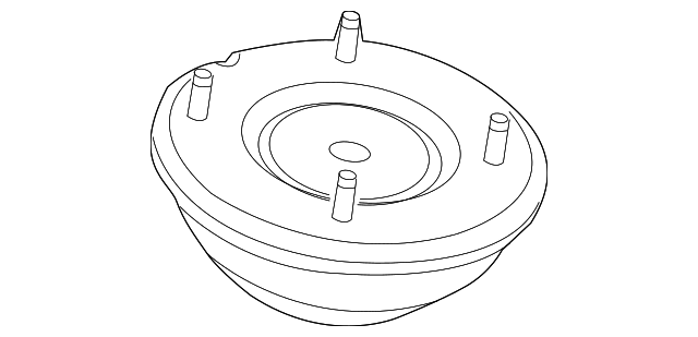 BB5Z-18183-A - Strut Mount - 2011-2013 Ford | Lasco Auto Parts