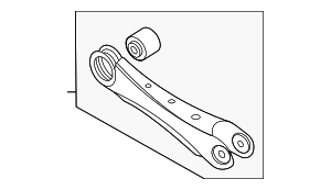 Hyundai - 55250-L1100 - Lateral Arm - 2020-2025 Hyundai Sonata | OEM ...