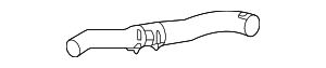 2016-2020 Toyota Mirai Coolant Hose 87209-62010 | Toyota Parts Center