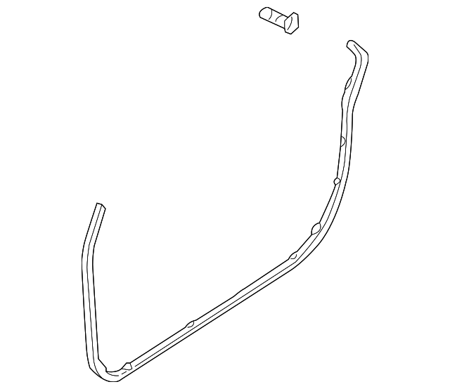 2003-2006 Nissan Sentra Door Weather-Strip 80830-4Z300 | Parts for Nissans