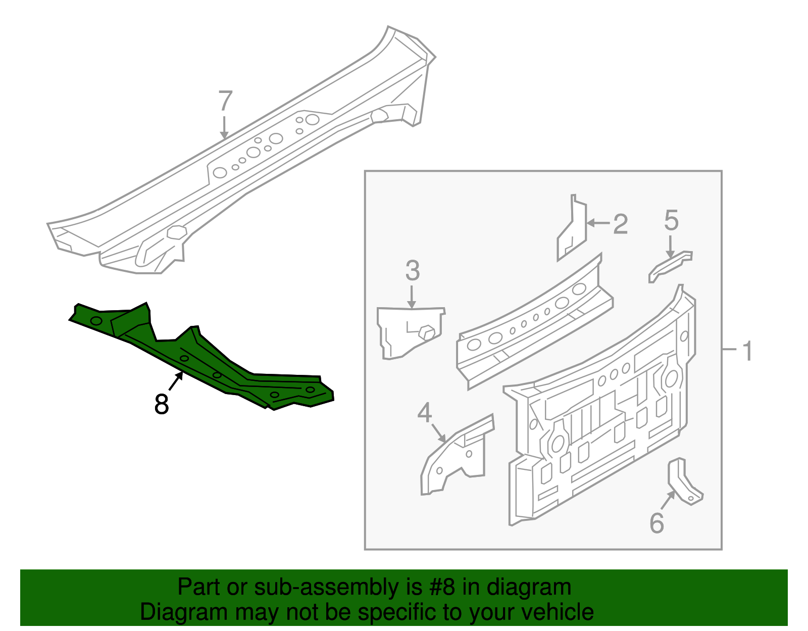 2016-2025 Mazda MX-5 Miata Water Drain Panel - Driver's Side (LH) N243 ...