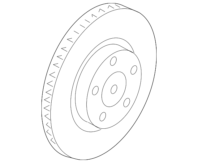KD45-33-251 - Disc Brake Rotor 2016-2025 Mazda | MazdaParts.US Store