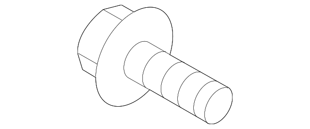 2013-2025 Mazda Upper Guide Bolt K011-33-698 | QuirkParts