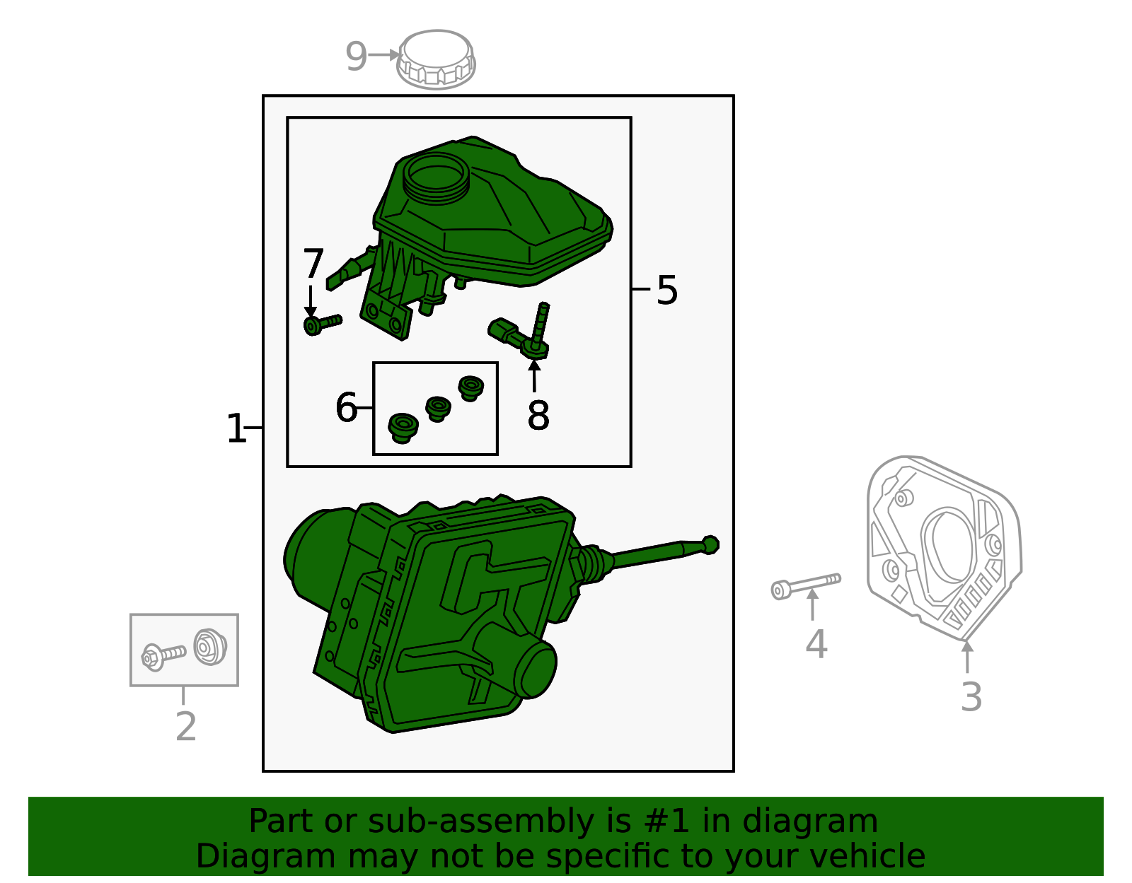4KE-614-100-AR-BEF - Booster Assembly 2022-2024 Audi | Audi OEM Parts Guy