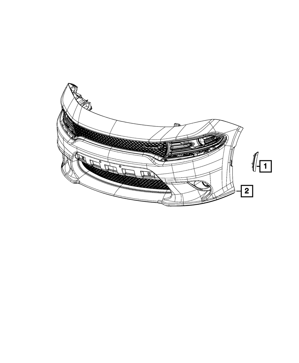 2015-2026 Dodge OEM NEW 2015-2018 Mopar Dodge Charger Side Marker Lamp ...