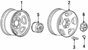 Genuine OEM Land Cruiser Wheels | Toyota Parts Center
