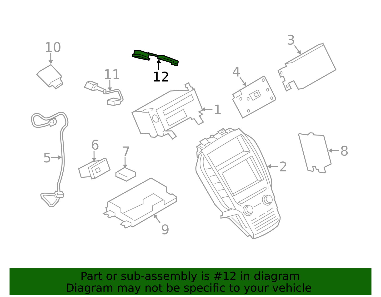 DA5Z-19A391-A - High-Quality Microphone for 2013-2023 Ford | AutoNation ...