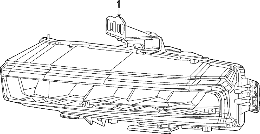2022-2024 Jeep Grand Cherokee Lamp 68465140AD | Mopar Parts Canada