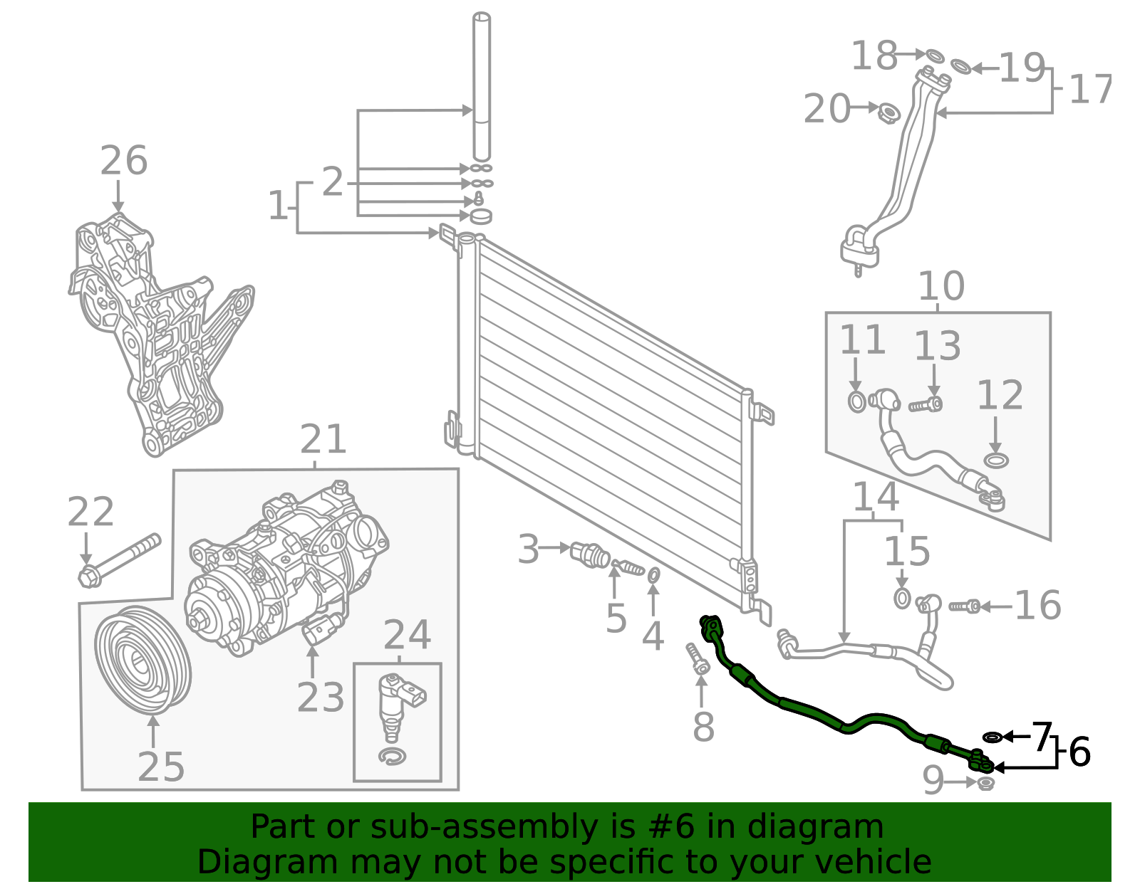 4K0-816-741-AT - High-Quality Pressure Hose for 2020-2025 Audi ...