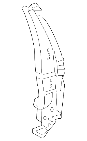 2006-2012 Toyota RAV4 Quarter Panel Gutter 61621-0R010 | Toyota Parts ...