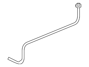 2007-2013 GM Automatic Transmission Auxiliary Fluid Cooler Upper Line ...