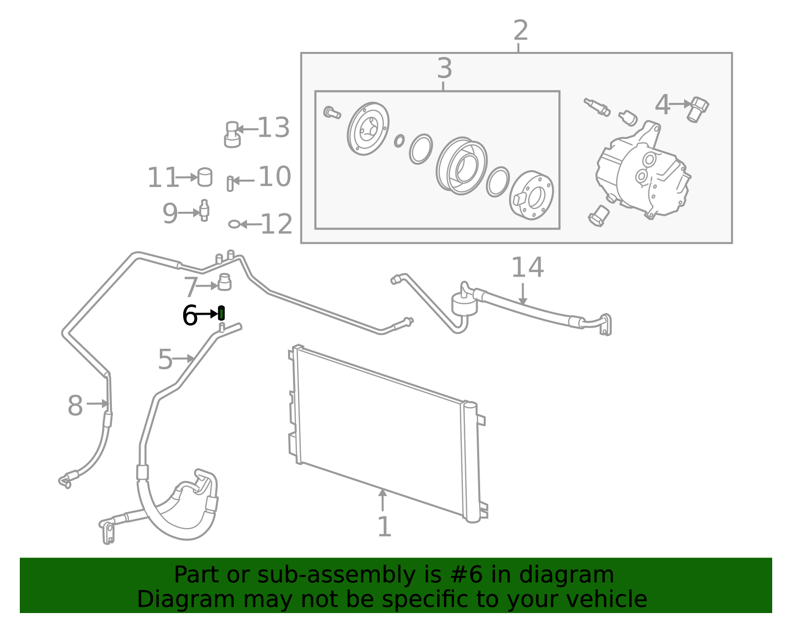 Air Conditioning System Valve Core 03041827 | OEM Parts Online