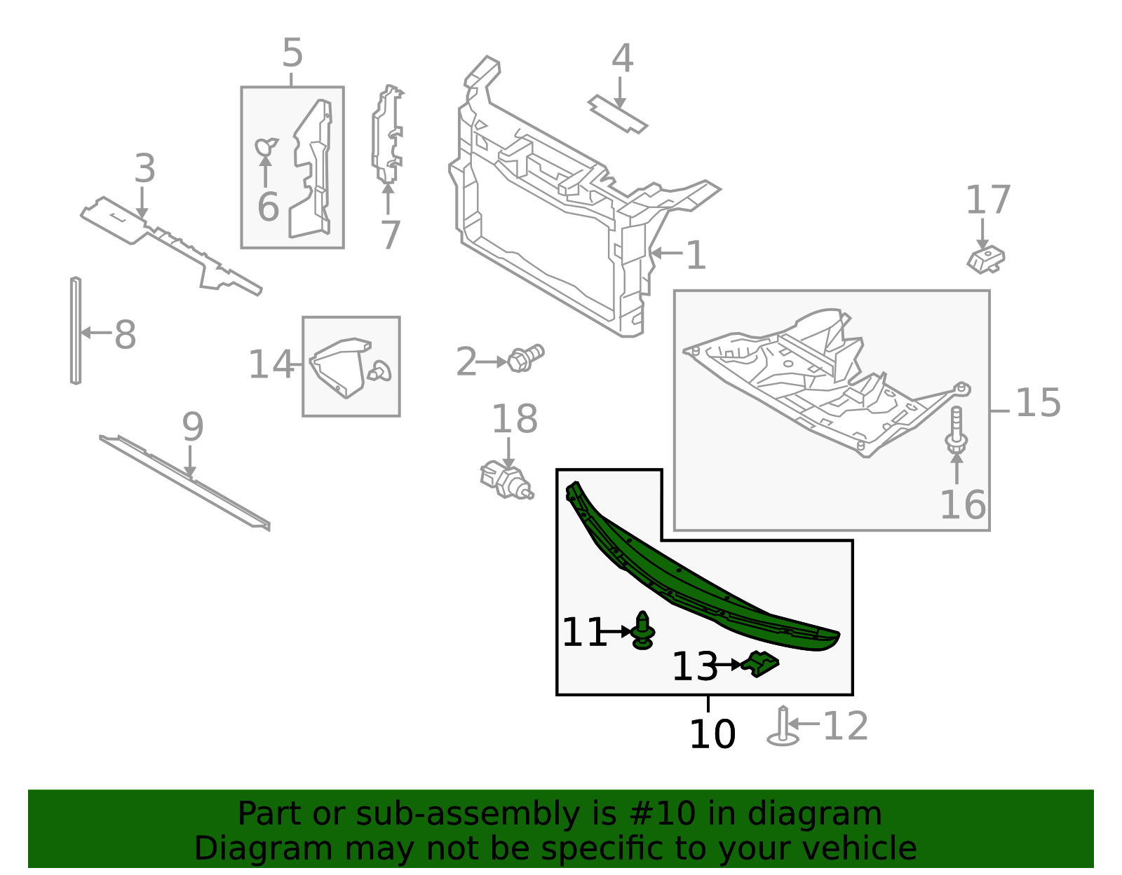 AE9Z-8327-C - Air Deflector | Dealer Auto Parts