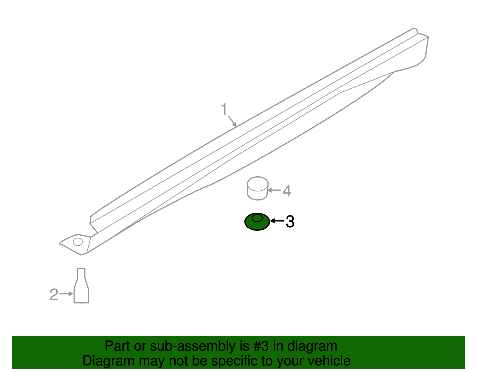 76882-5DA2B - Rocker Molding Clip 2017-2019 Infiniti QX30 | Infiniti of ...