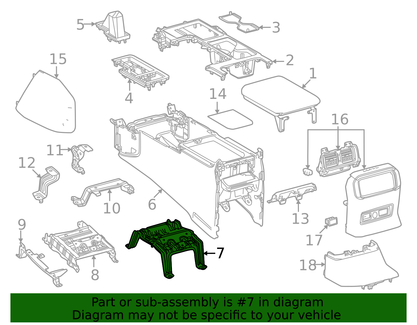 58993-60110 - High-Quality Mount Bracket for 2024-2025 Toyota Land ...