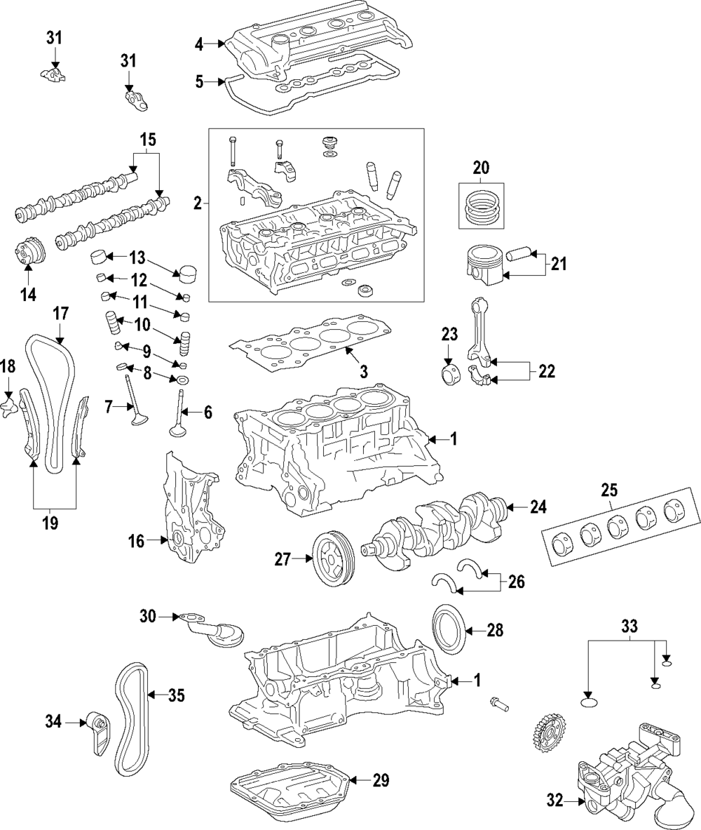 230402bca0 - Kia Piston Ring Set 2016-2024 Kia | Performance Auto Parts