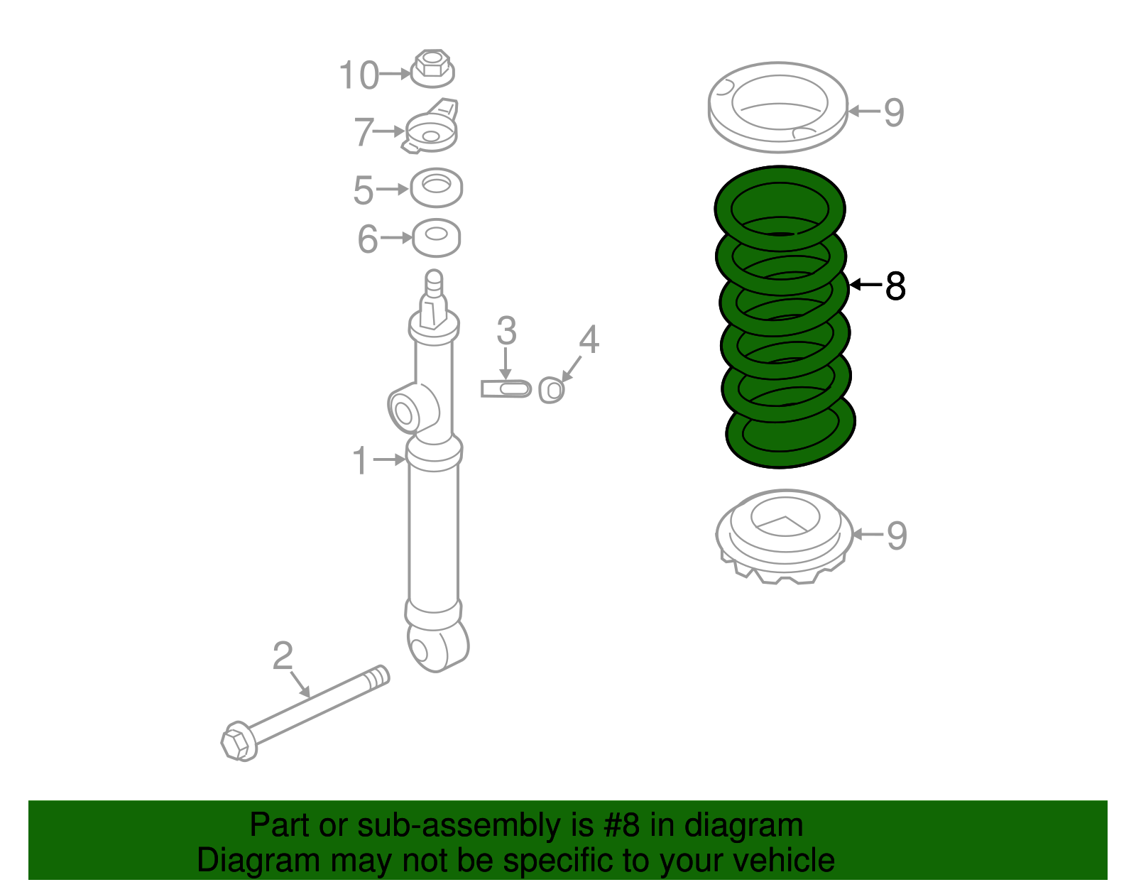 55020-1LA8C - Coil Spring 2011-2020 Infiniti | Infiniti of Orland Park