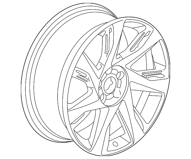 2014-2016 Cadillac ELR 20x8.5-Inch-Inch Aluminum Wheel 23273204 | Shop ...