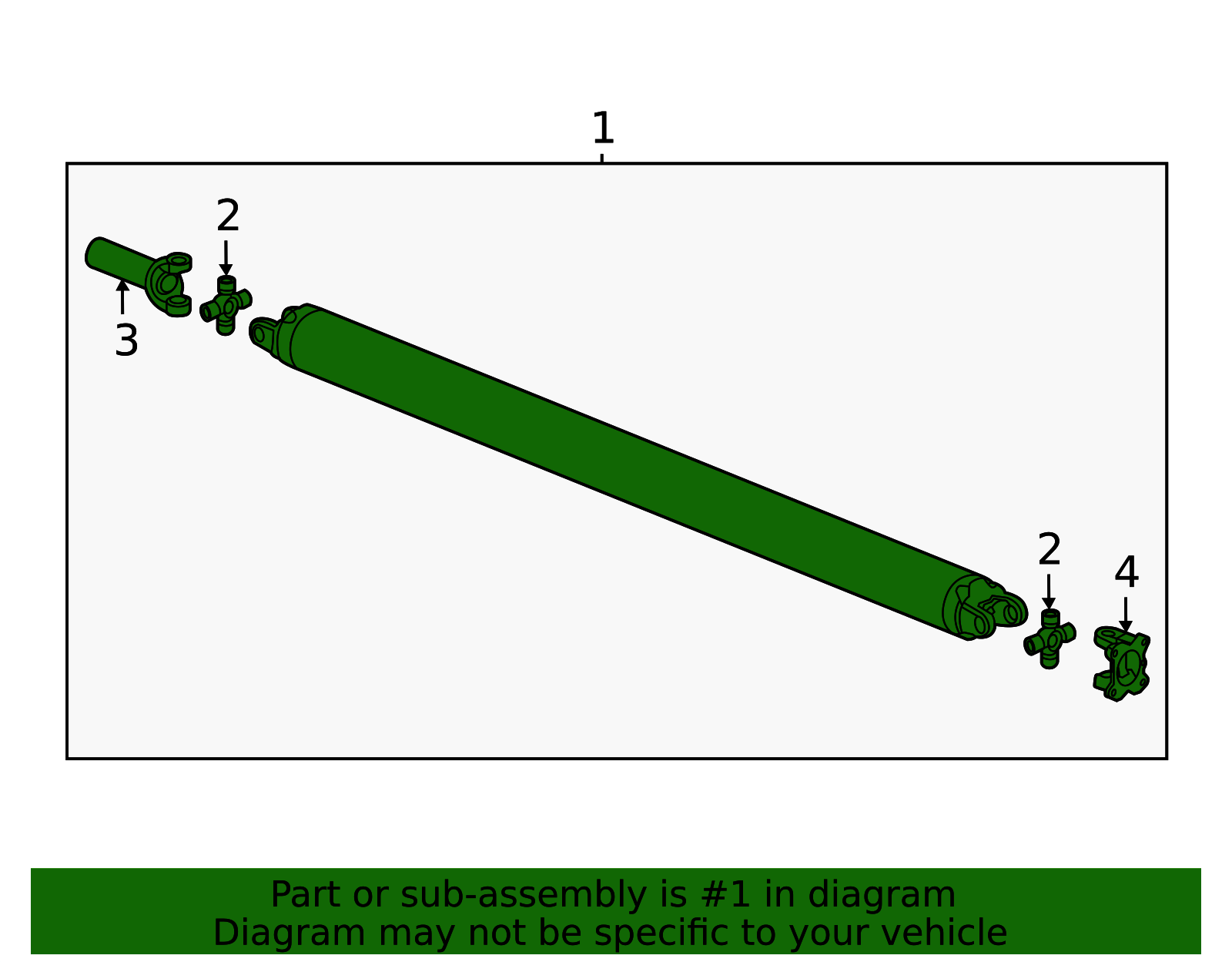 2024-2025 GM Drive Shaft 87821403 | Capital Chevy Parts