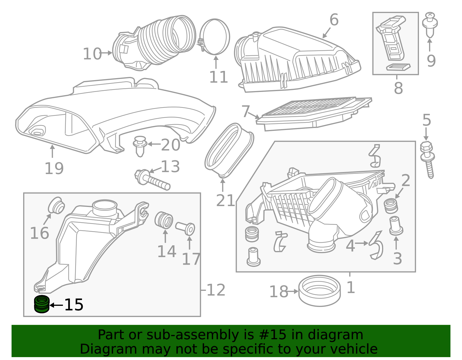 OEM 1992-2021 Honda Resonator Rubber Mount 17213-PV0-000 | Honda ...