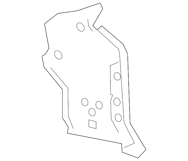 2019-2025 Toyota Trough 61621-42060 | Toyota Parts Center