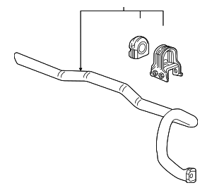 2017-2025 GM Stabilizer Bar 85127573 | Capital Chevy Parts