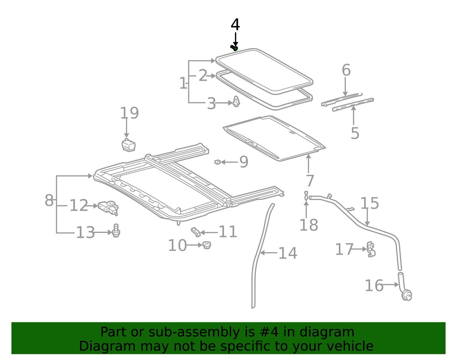 90080-15059 - Weatherstrip Screw 2003-2009 Toyota 4Runner | Longo ...